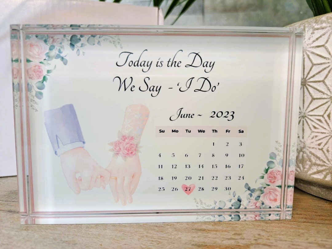 3D Memory Glass Photo Block, Memorial Gift Ideas, Celebration Photo ...