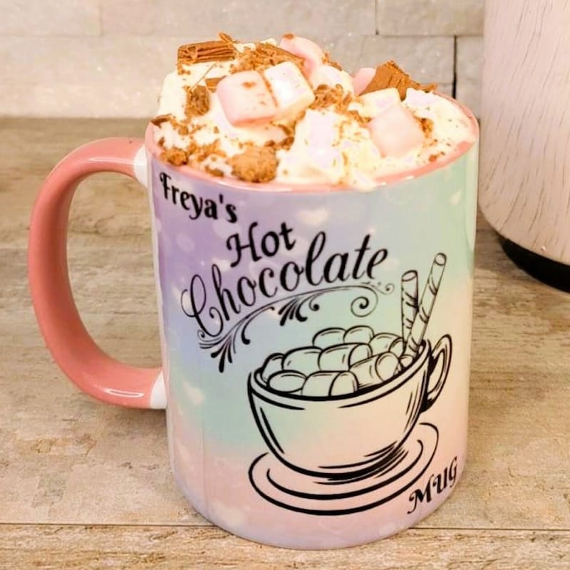 Hot Chocolate Mug - Etsy