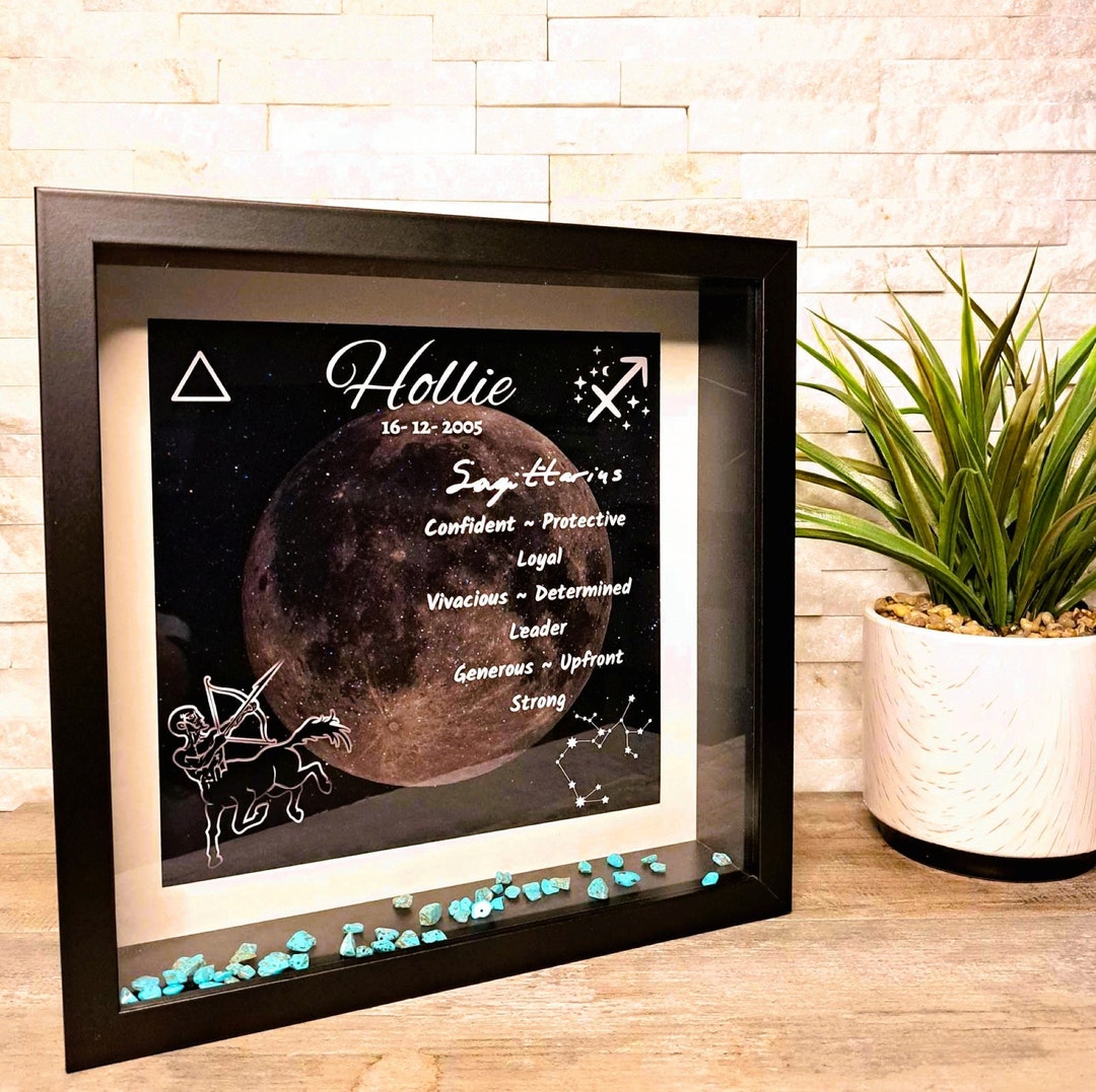 Personalised Zodiac Frame, Personalised Astrology Frame, Zodiac Gifts ...