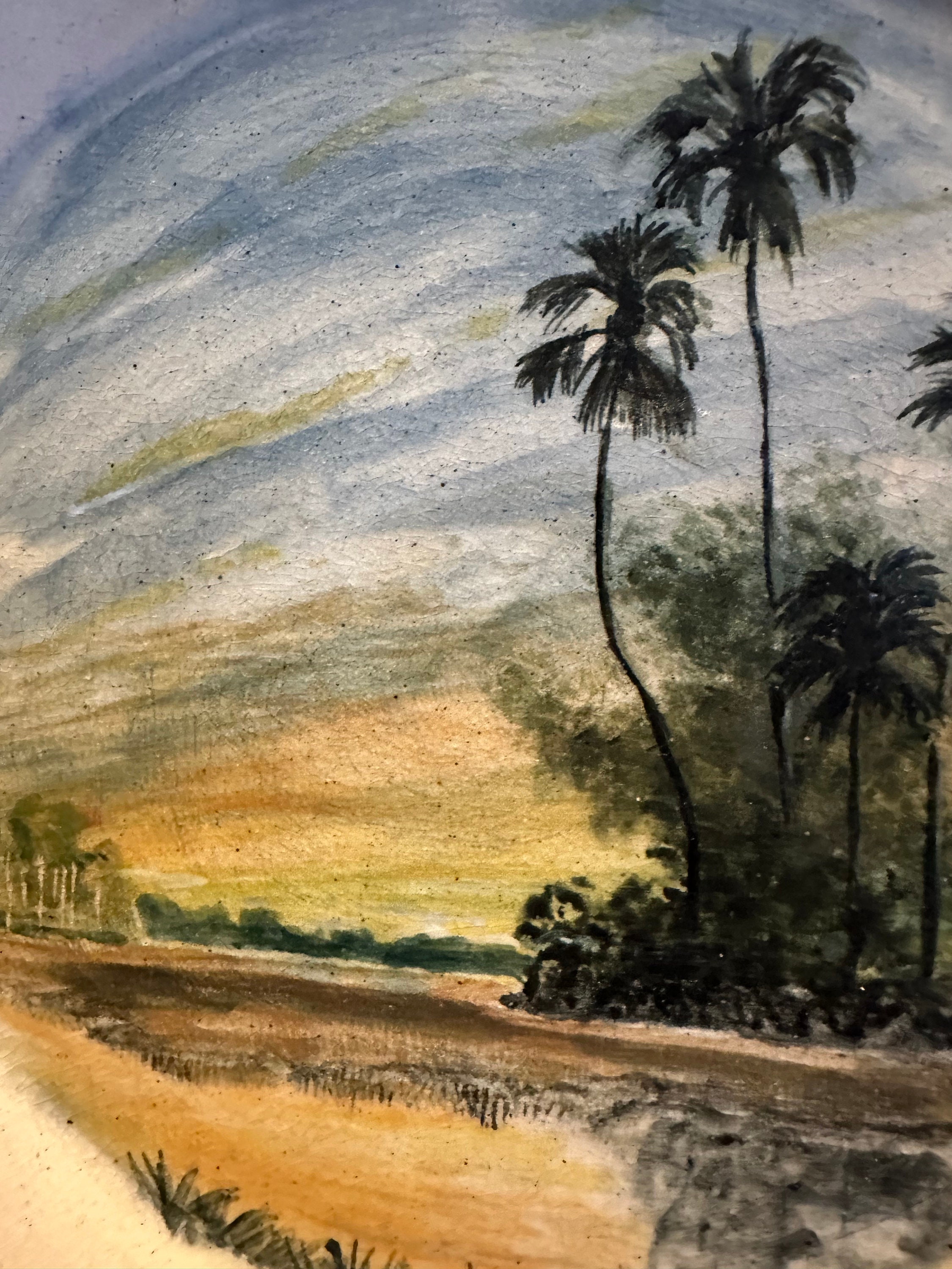 Florida Sunset 9 Stoneware Plate - Etsy