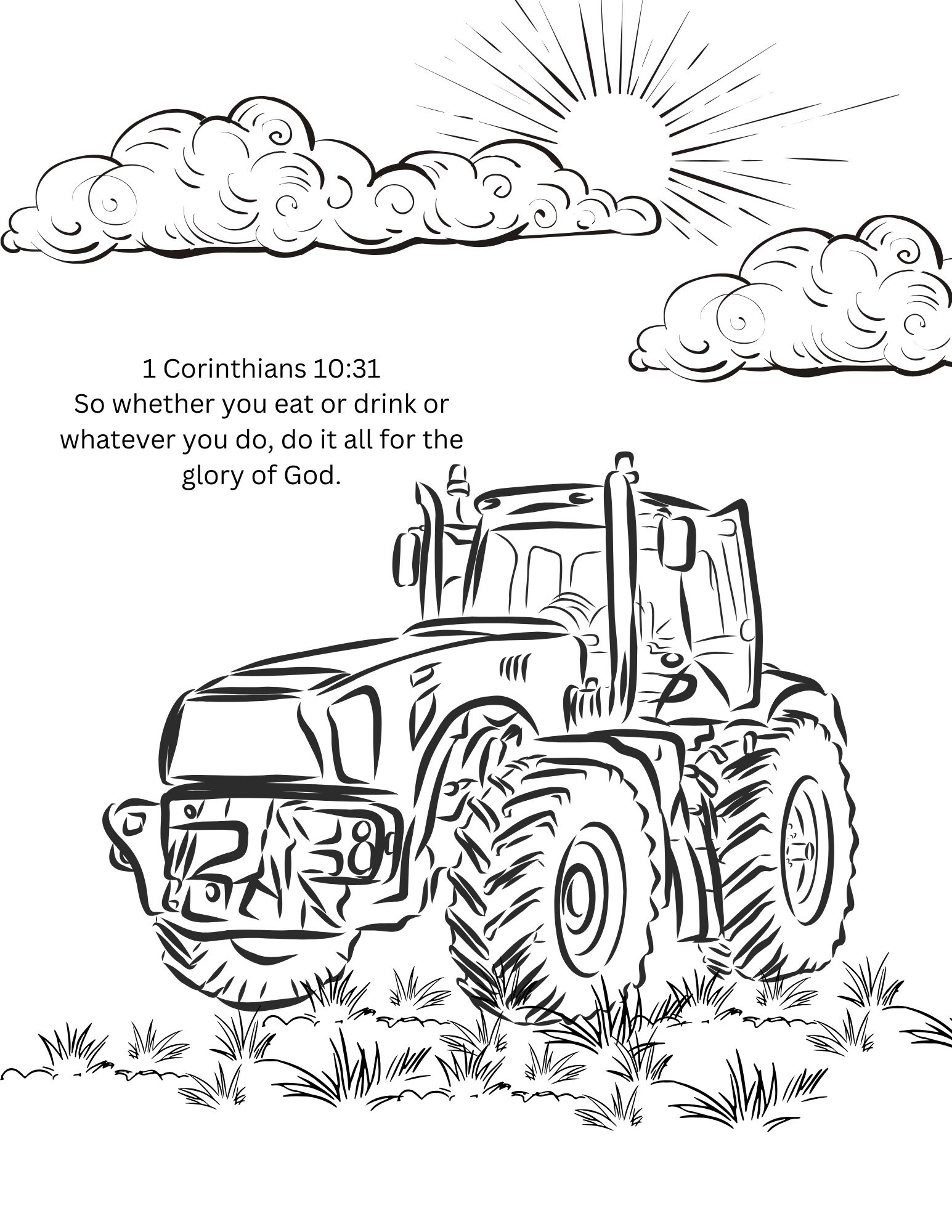 Ranch Life Coloring Pages - Etsy