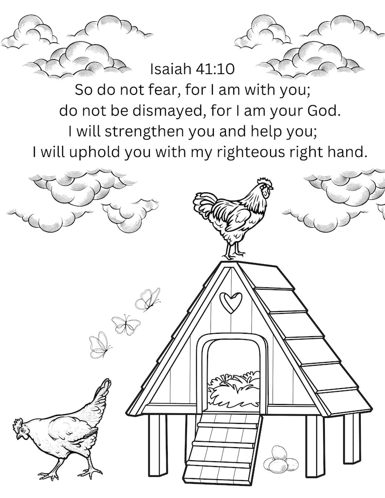 Ranch Life Coloring Pages - Etsy