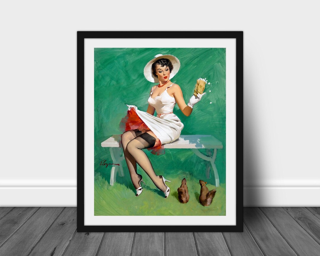 Gil Elvgren Summer Fun NAPA Advertisement 1966-67 - Etsy