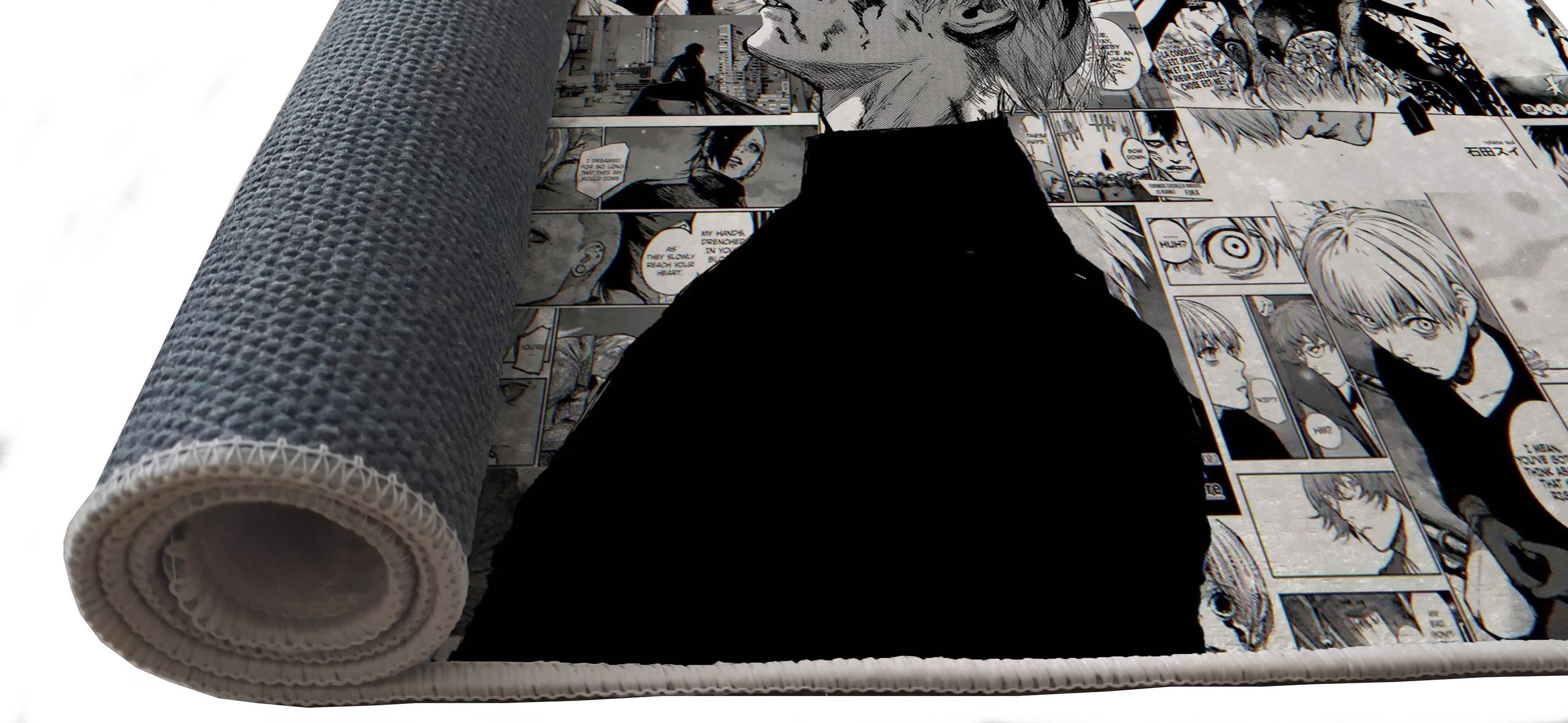 Best New Years Gift, Manga Panel Decorated Rug, Anime Gift - Etsy