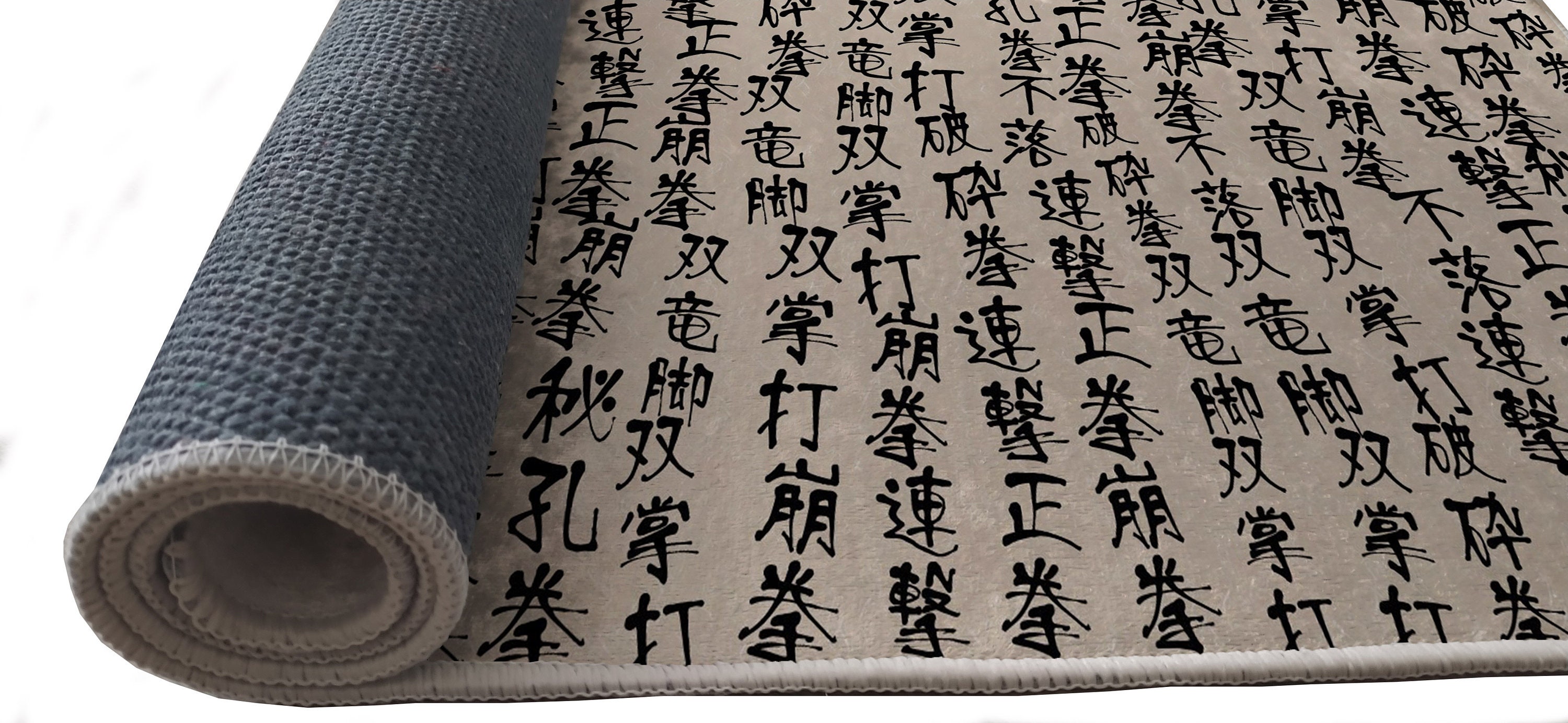 Area Rug With Kanji Characters Japanese Stylel Non-slip Rug - Etsy