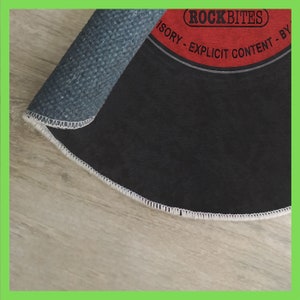 Rock Music DVD Rug, Round Area Rug, CD Carpet, Custom Image Area Rug - Etsy