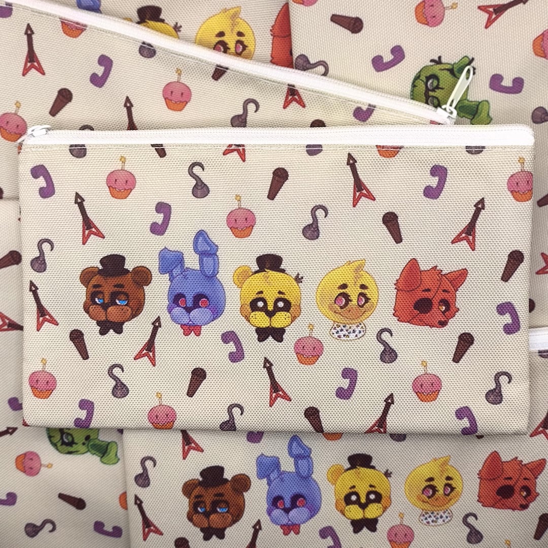 FNAF Five Nights at Freddy's Pencil Case - Etsy