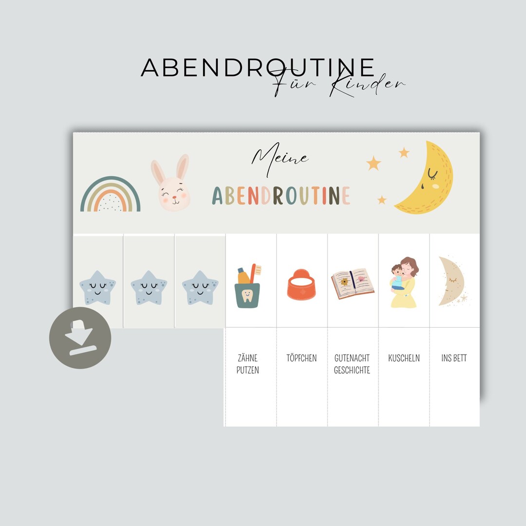 Evening Routine for Children, Routine Plan Montessori, Toddler Routine ...