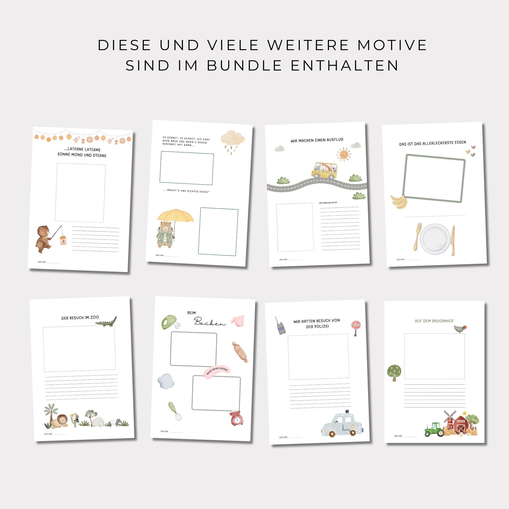 Kindergarten Portfolio, Daycare Portfolio, Portfolio Templates, Folder ...