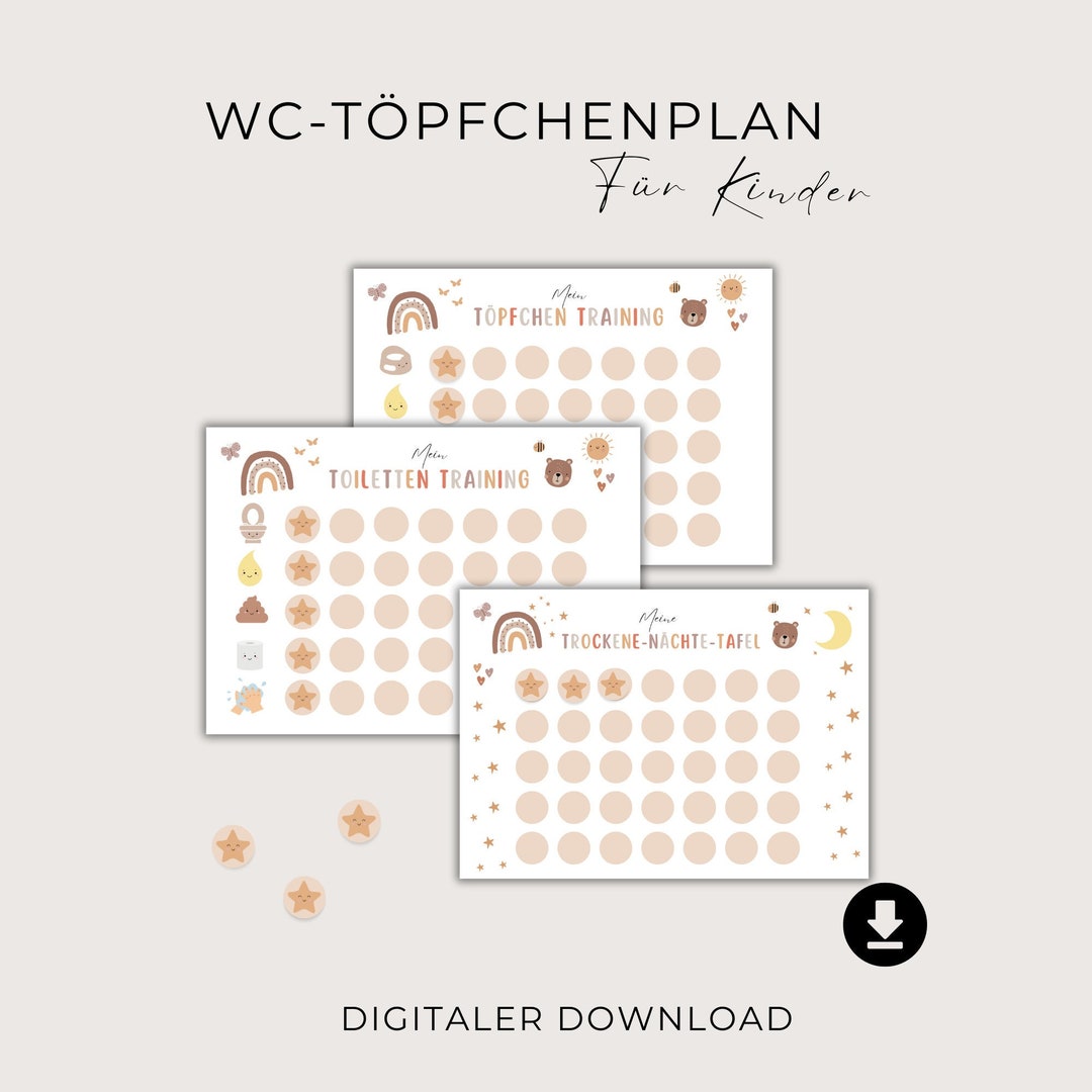 Potty Training Toddler Toilet Training Learning Aid Get Clean ...