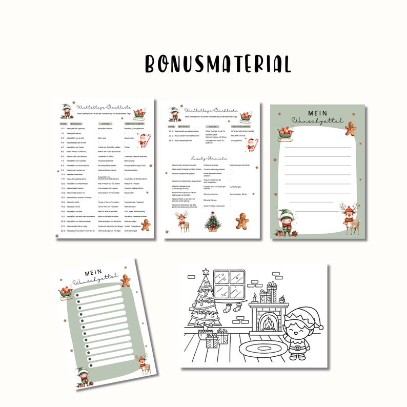 Secret Santa Letters With 24 Secret Santa Stories, Editable for ...