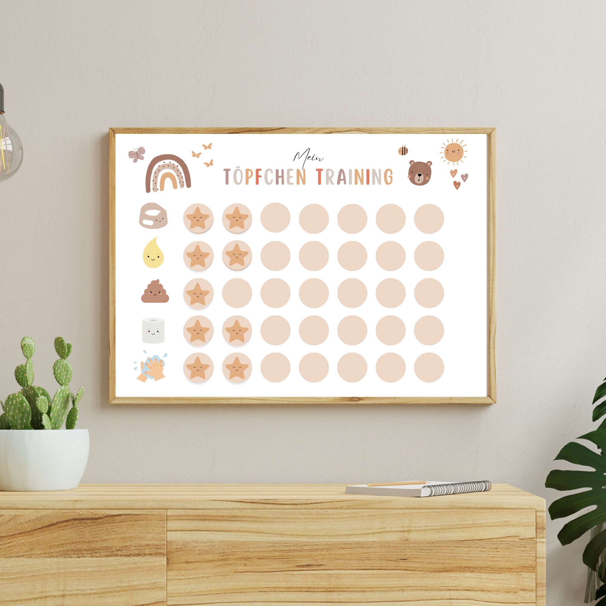 Potty Training Toddler Toilet Training Learning Aid Get Clean ...