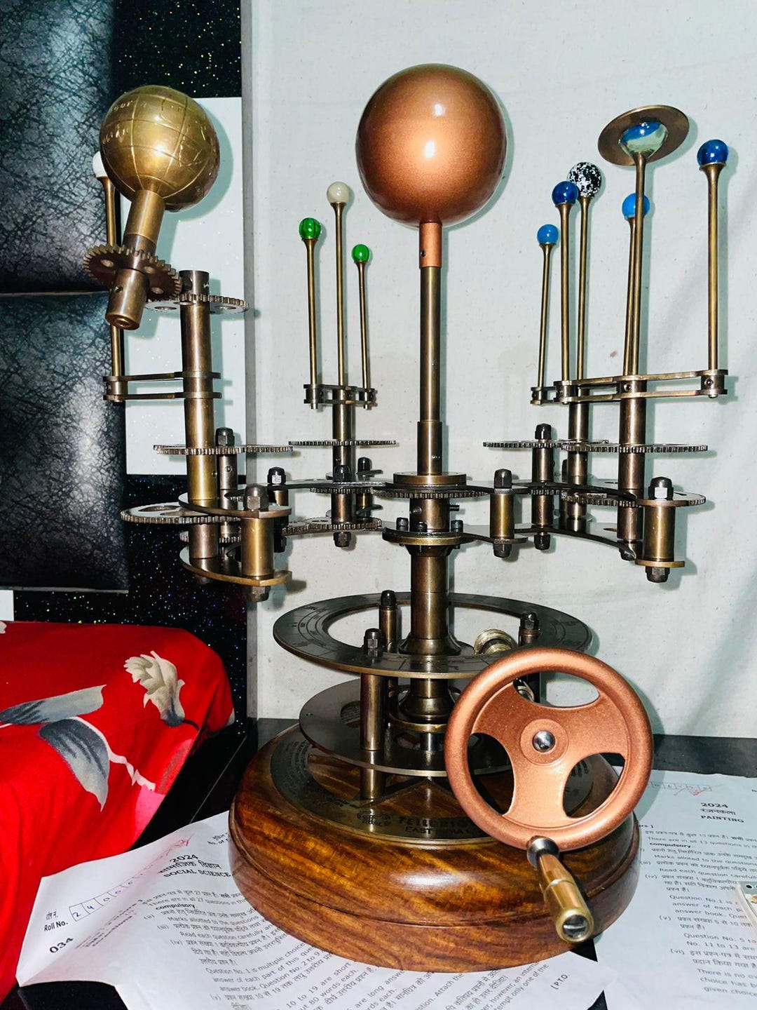 Antique Vintage Maritime Brass Solar System Celestial Model Fully ...