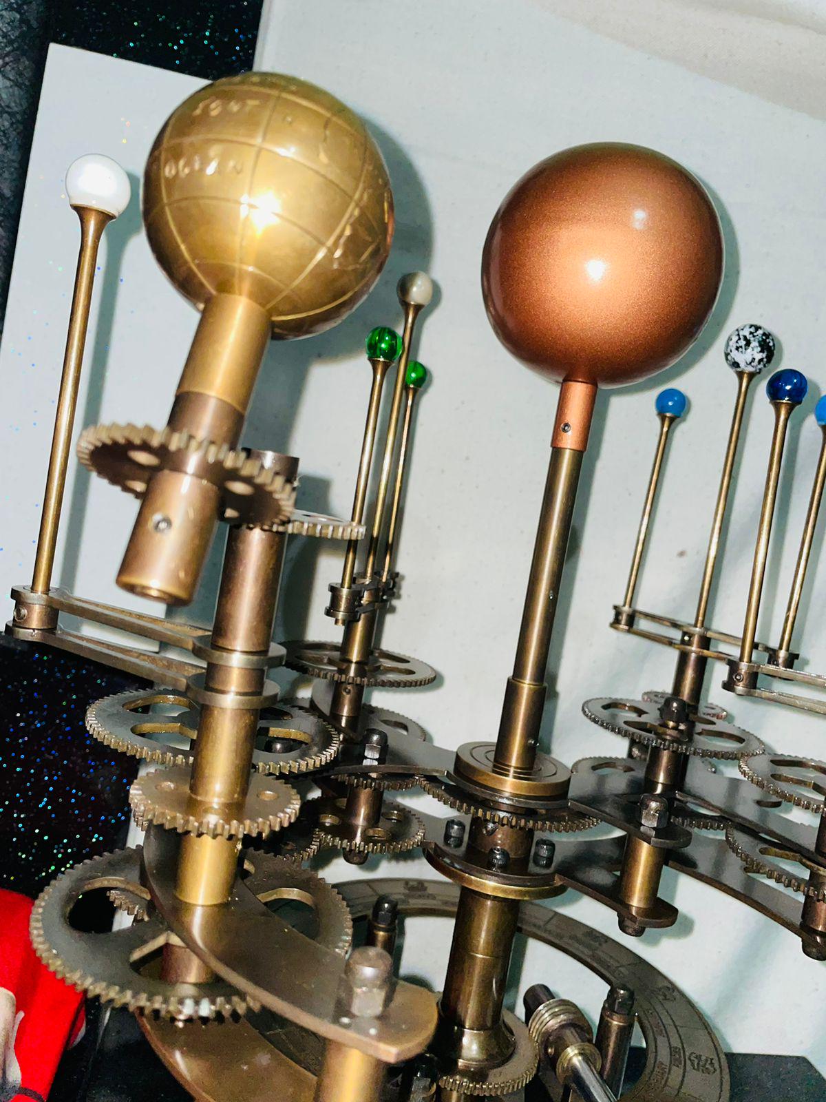 Antique Vintage Maritime Brass Solar System Celestial Model Fully ...