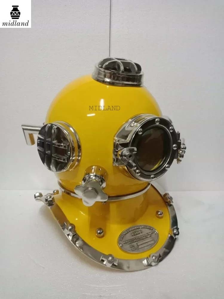 Scuba Diving Vintage Helmet - Mark V Helmet US Navy Helmet Marine ...