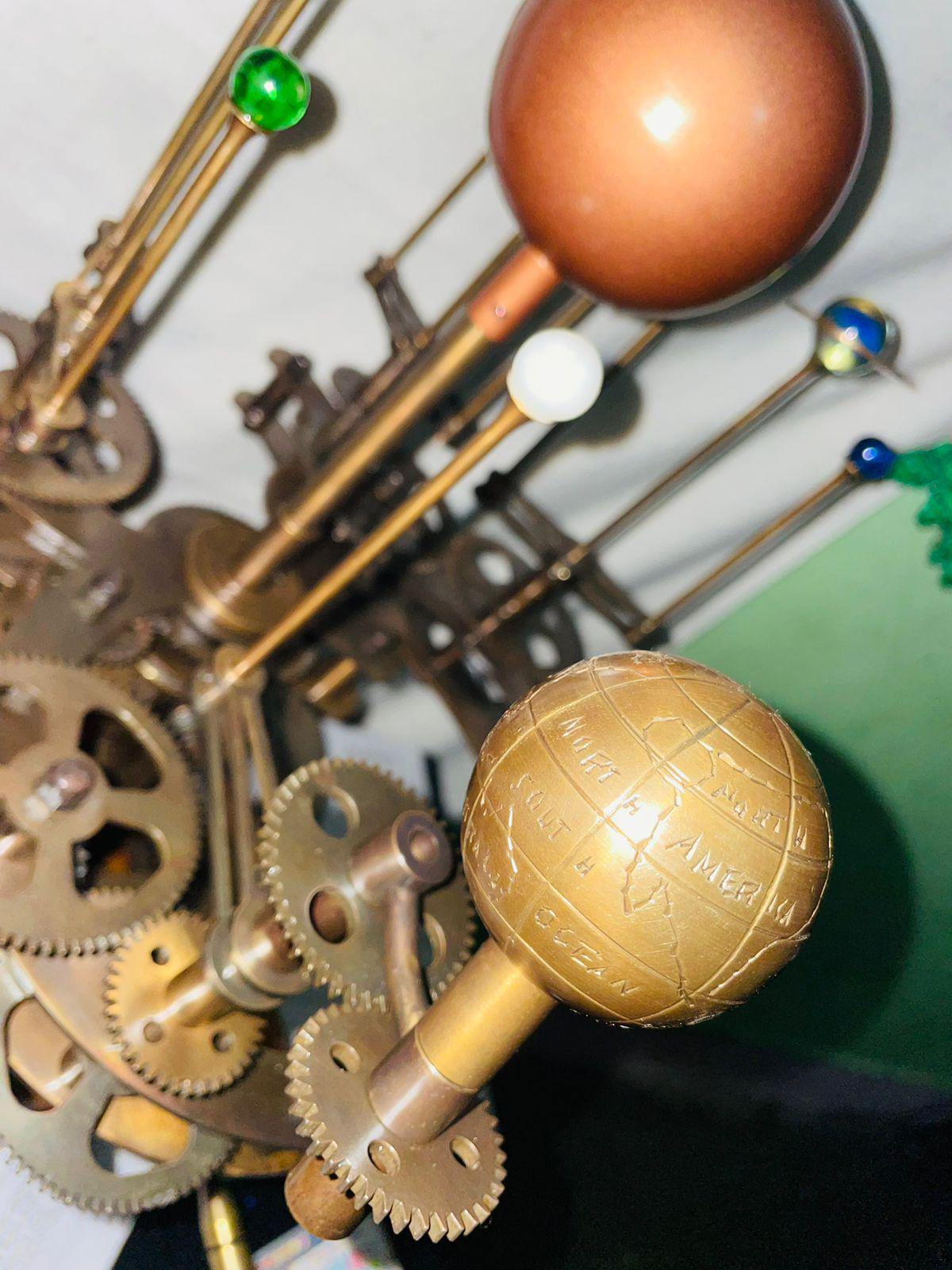 Antique Vintage Maritime Brass Solar System Celestial Model Fully ...