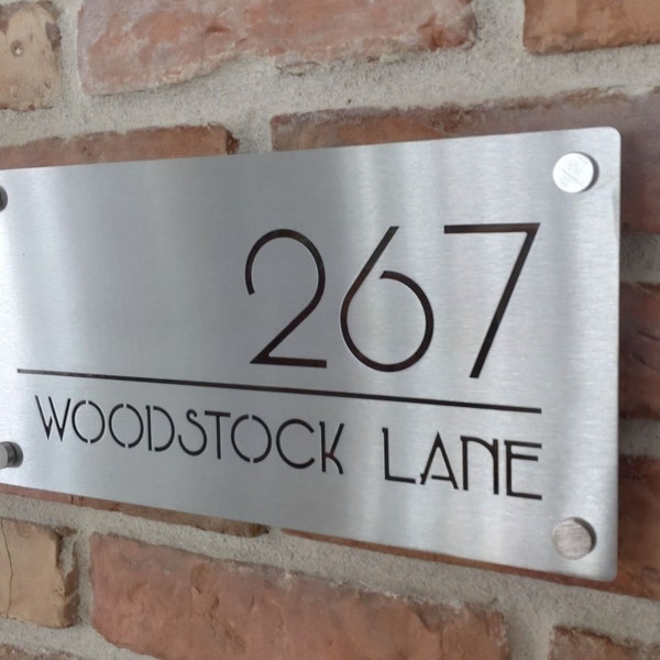 House Name Sign - Etsy
