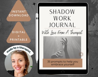Shadow Work Digital Journal Self Discovery Journaling Healing the Inner ...
