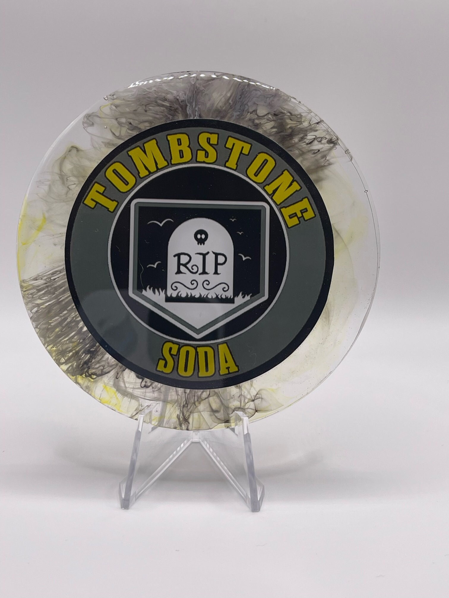 Tombstone Soda Machine