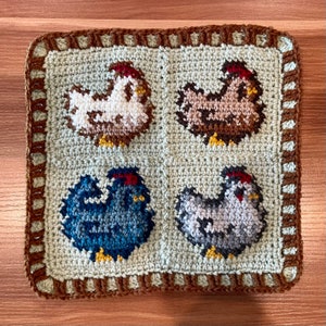 Stardew Valley Chicken Crochet Pattern Pack - Etsy