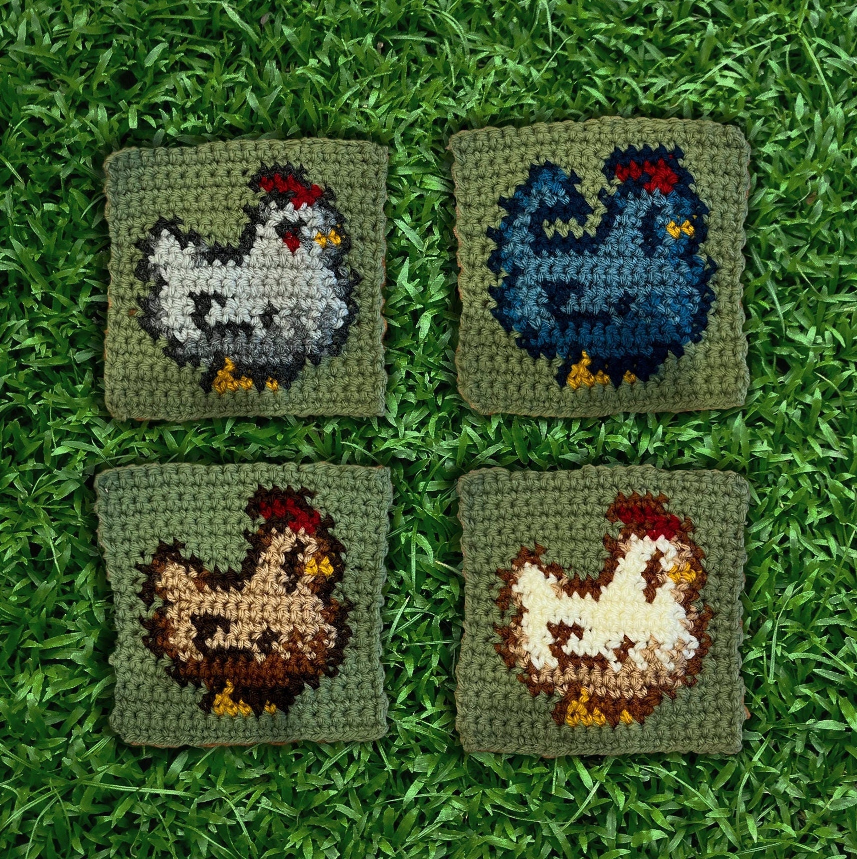 Stardew Valley Chicken Crochet Pattern Pack - Etsy UK