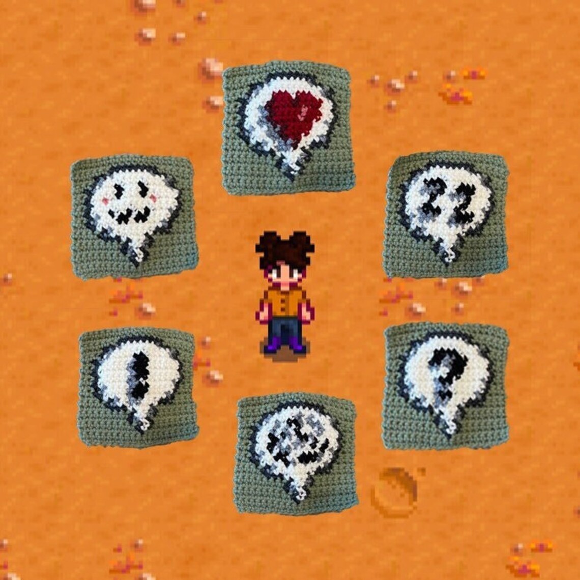 Stardew Valley Emote Crochet Pattern Pack - Etsy