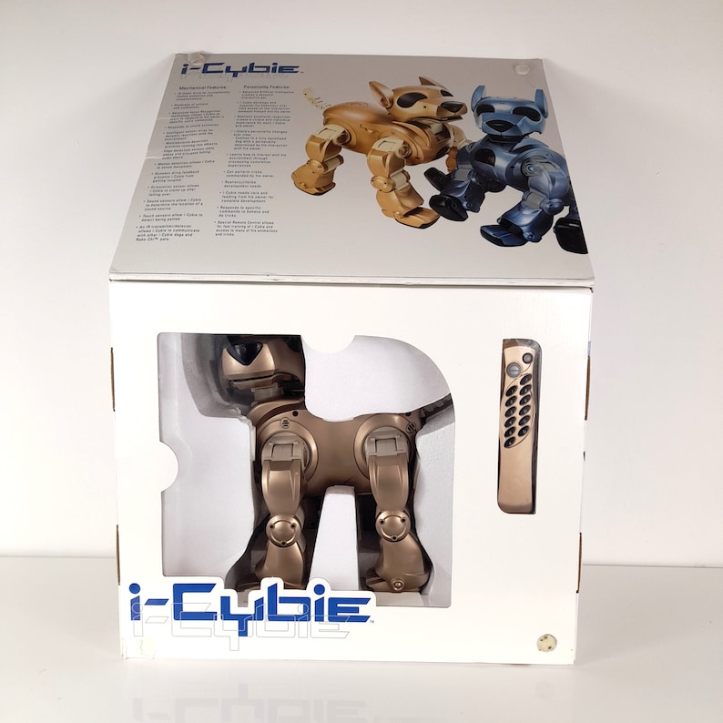 Gold Dog Robot Complete I Cybie Robot in Working Condition Version 2001 ...