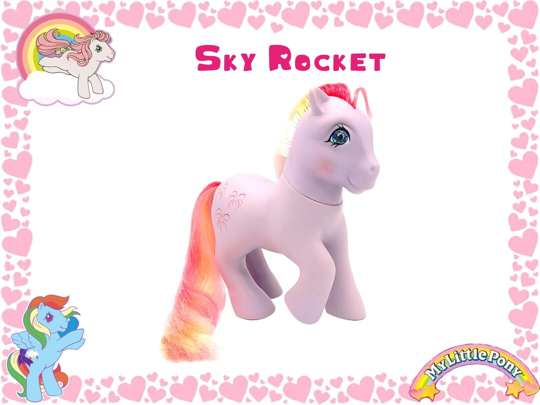 Skyrocket My Little Pony G1 - Etsy
