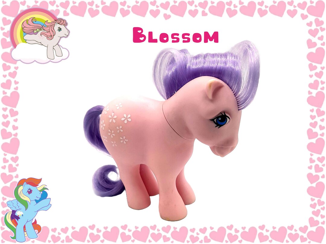 My Little Pony Vintage Blossom MLP Toy - Etsy