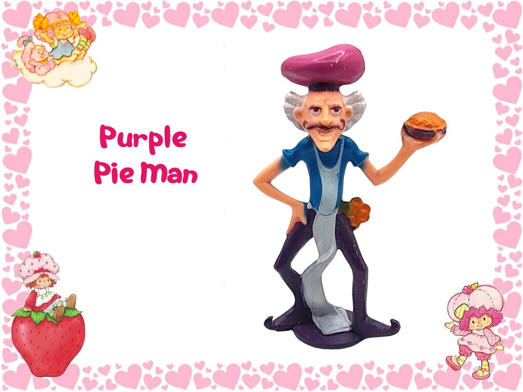 Strawberry Shortcake 1980s Original Purple Pie Man Slightly Scented ...