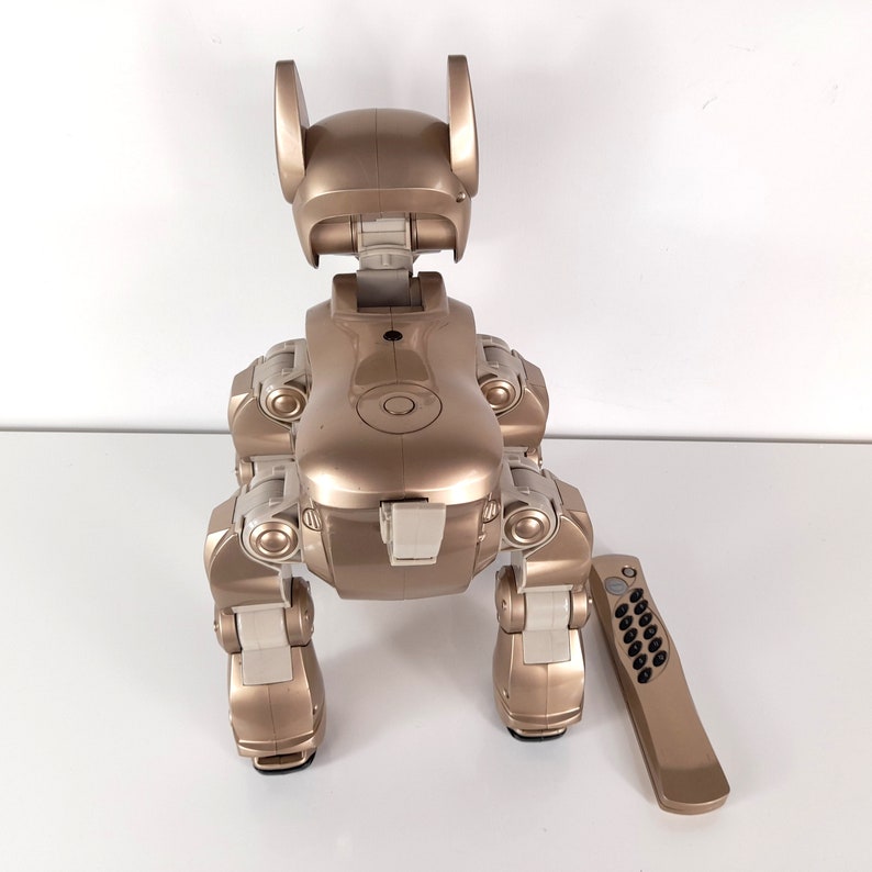Vintage Gold I-cybie Robot Dog: Complete 2001 Version With Remote - Etsy