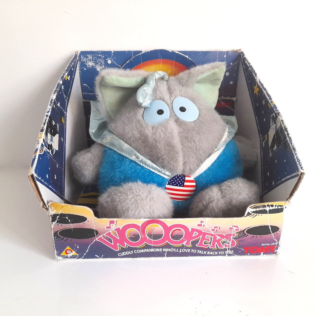 Ultra Rare!! Vintage Childrens Voice Activated Toy Tomy Wooopers ...