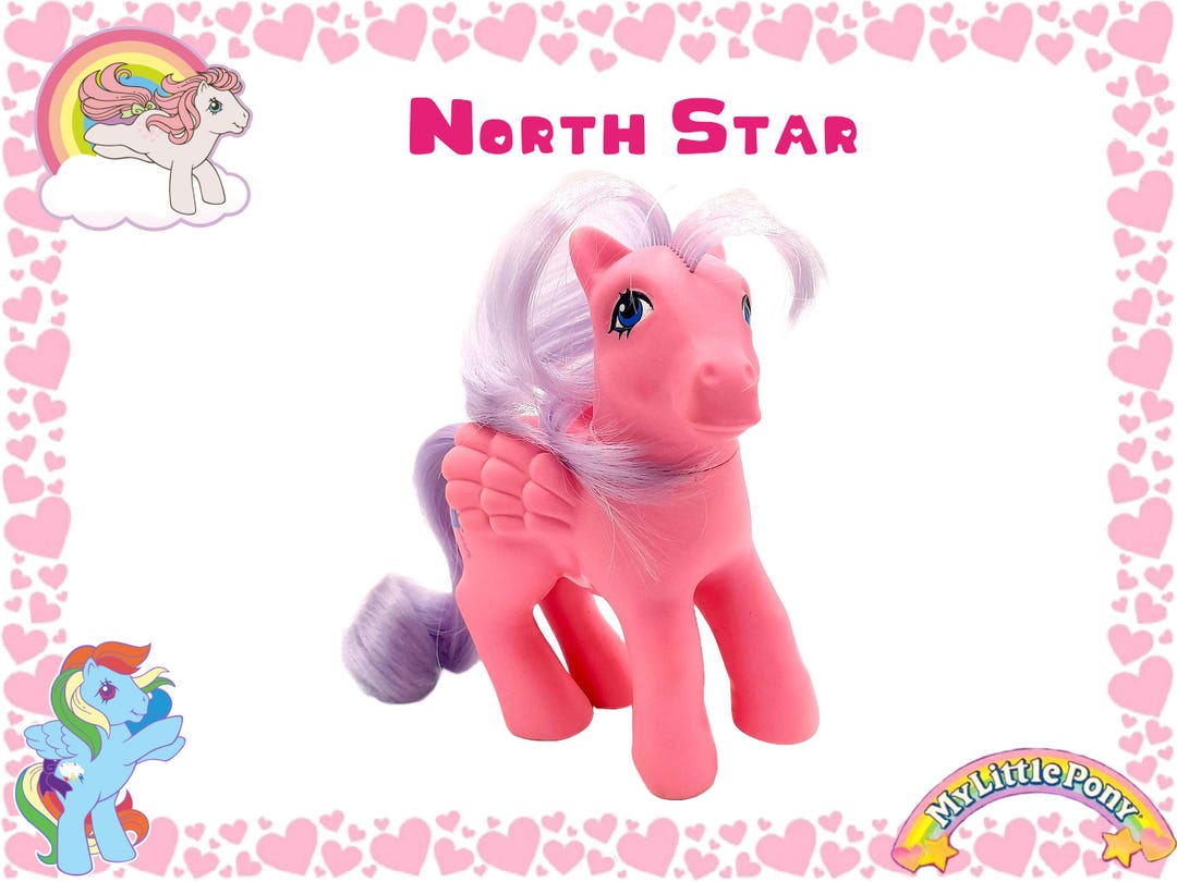 Rare Original North Star Euro Exclusive My Little Pony G1 in Good ...