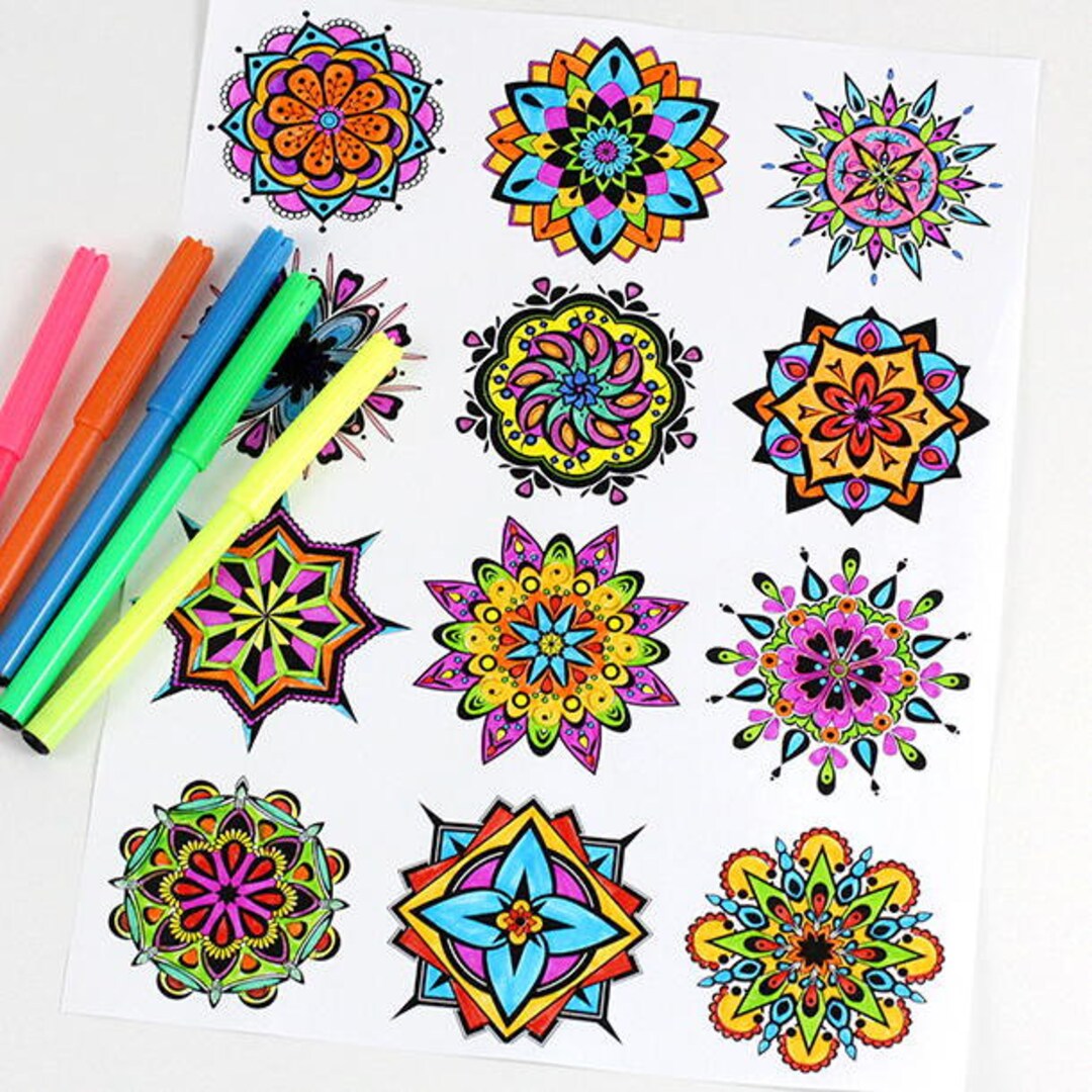 The Art of Rangoli-coloring India's Tradition Coloring Pages Artwork ...
