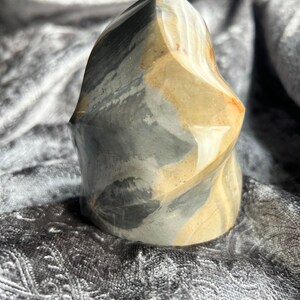 Polychrome Jasper Flame, Chunky Jasper Flame, Polychrome Jasper, Flame ...
