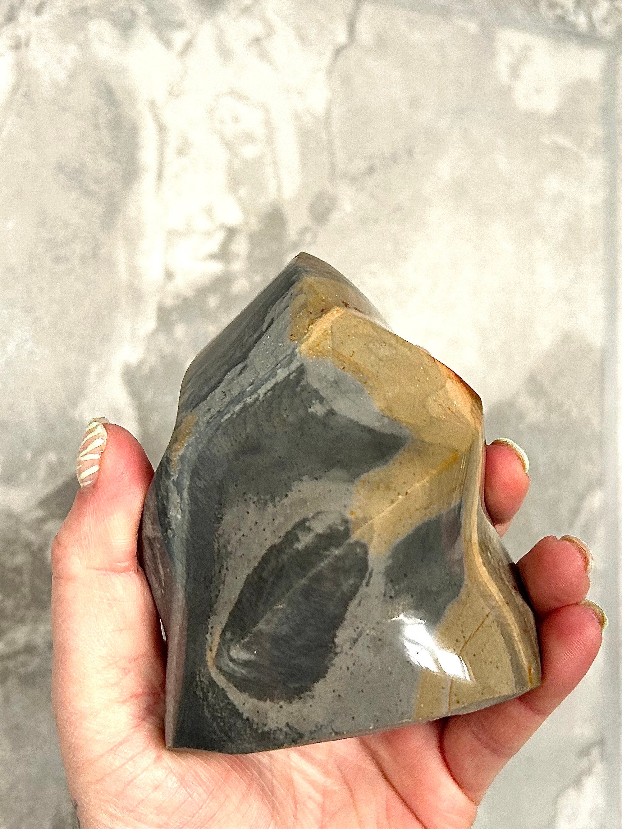 Polychrome Jasper Flame, Chunky Jasper Flame, Polychrome Jasper, Flame ...