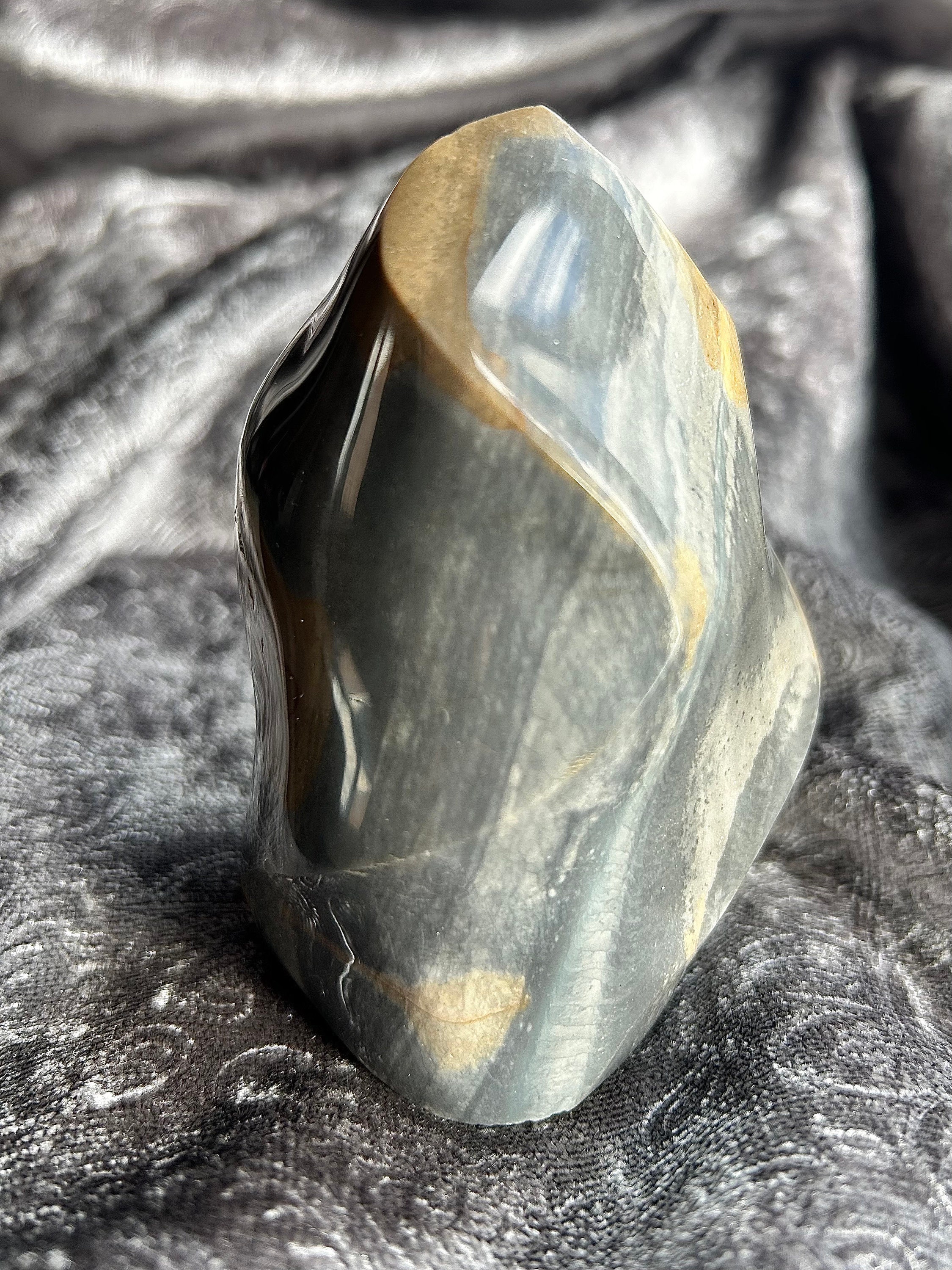 Polychrome Jasper Flame, Chunky Jasper Flame, Polychrome Jasper, Flame ...