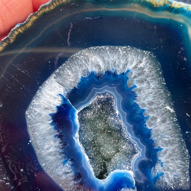 Agate Druzy Geode - Etsy