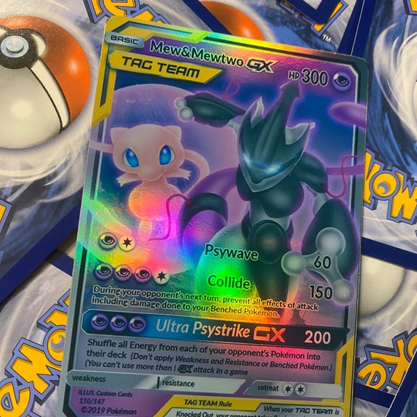 Mewtwo Ex - Etsy