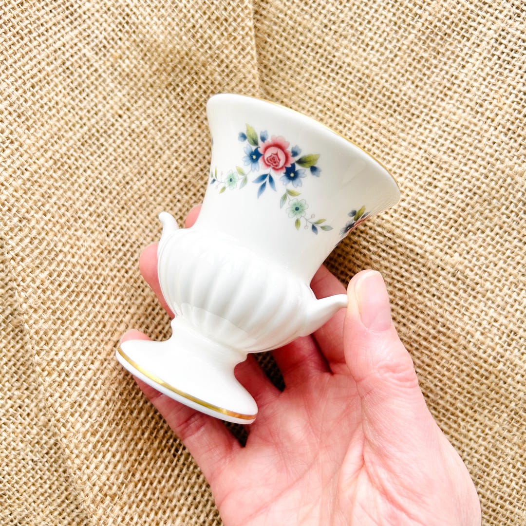 Wedgwood Bone China Mini rosedale Bud Vase Small Floral Posies Pot ...