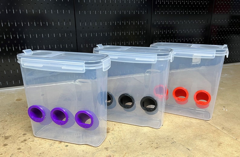 Quail Feeder With 3 Ports - Etsy