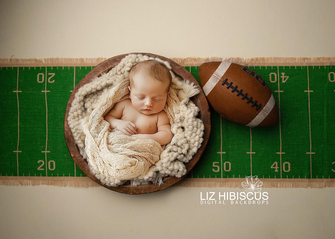 Sport, Football, Touchdown, Newborn Digital Backdrop, Newborn Digital ...