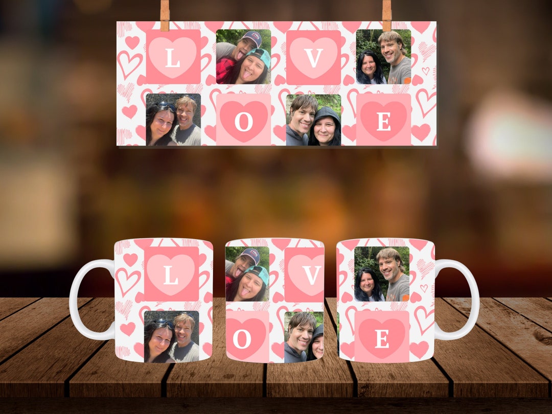 Personalized Photo Mug, Custom Gift, Photo Keepsake, Picture Coffee Mug ...