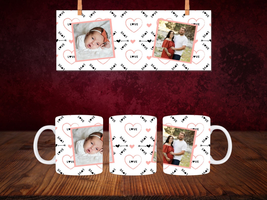 Personalized Photo Mug, Custom Gift, Photo Keepsake, Picture Coffee Mug ...