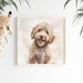 Labradoodle Watercolor Adorable Printable Wall Art - Etsy