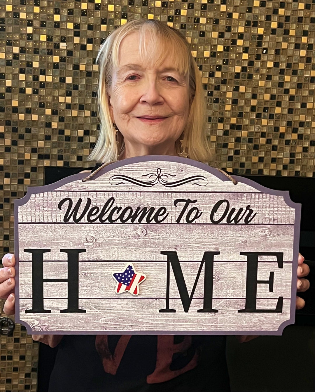 Welcome to Our Home Sign for Inside or Outside With 14 Different ...
