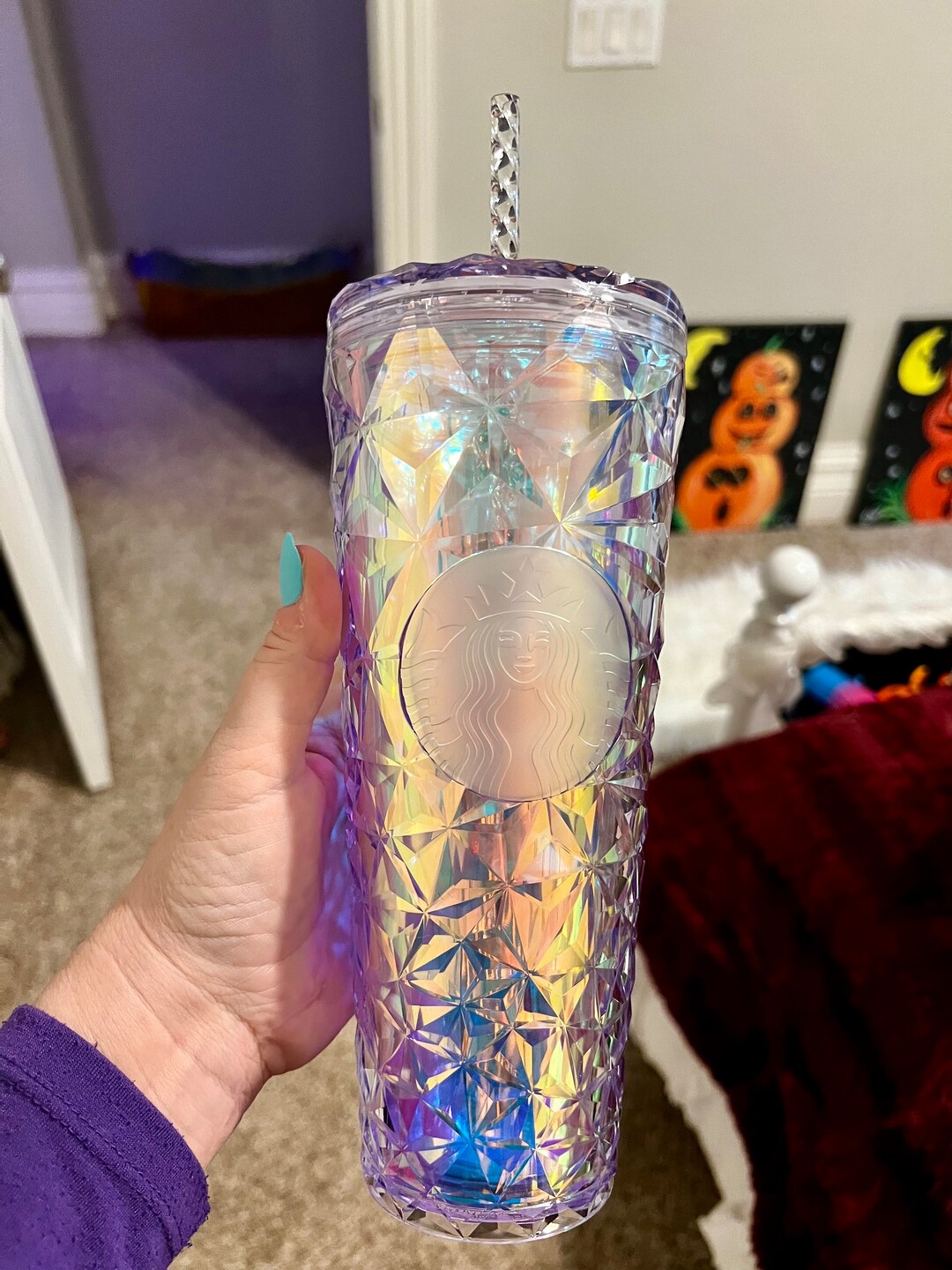 HANDMADE CUSTOM Car COASTERS W/ Free Gift of a New and Auth Starbucks ...