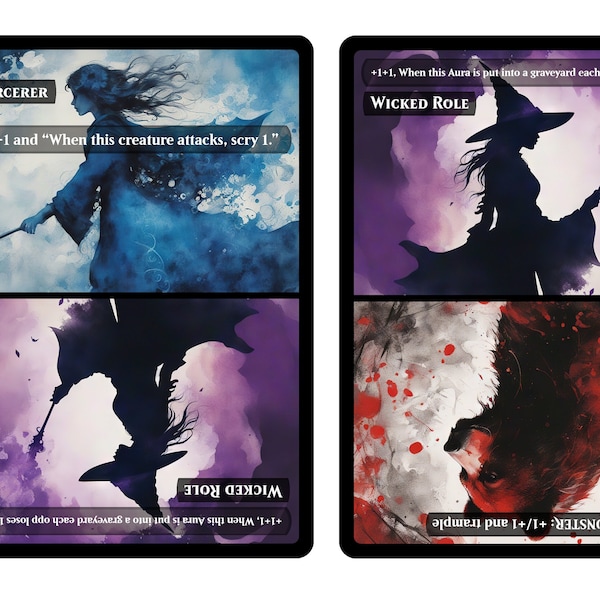 Monster Tokens - Etsy