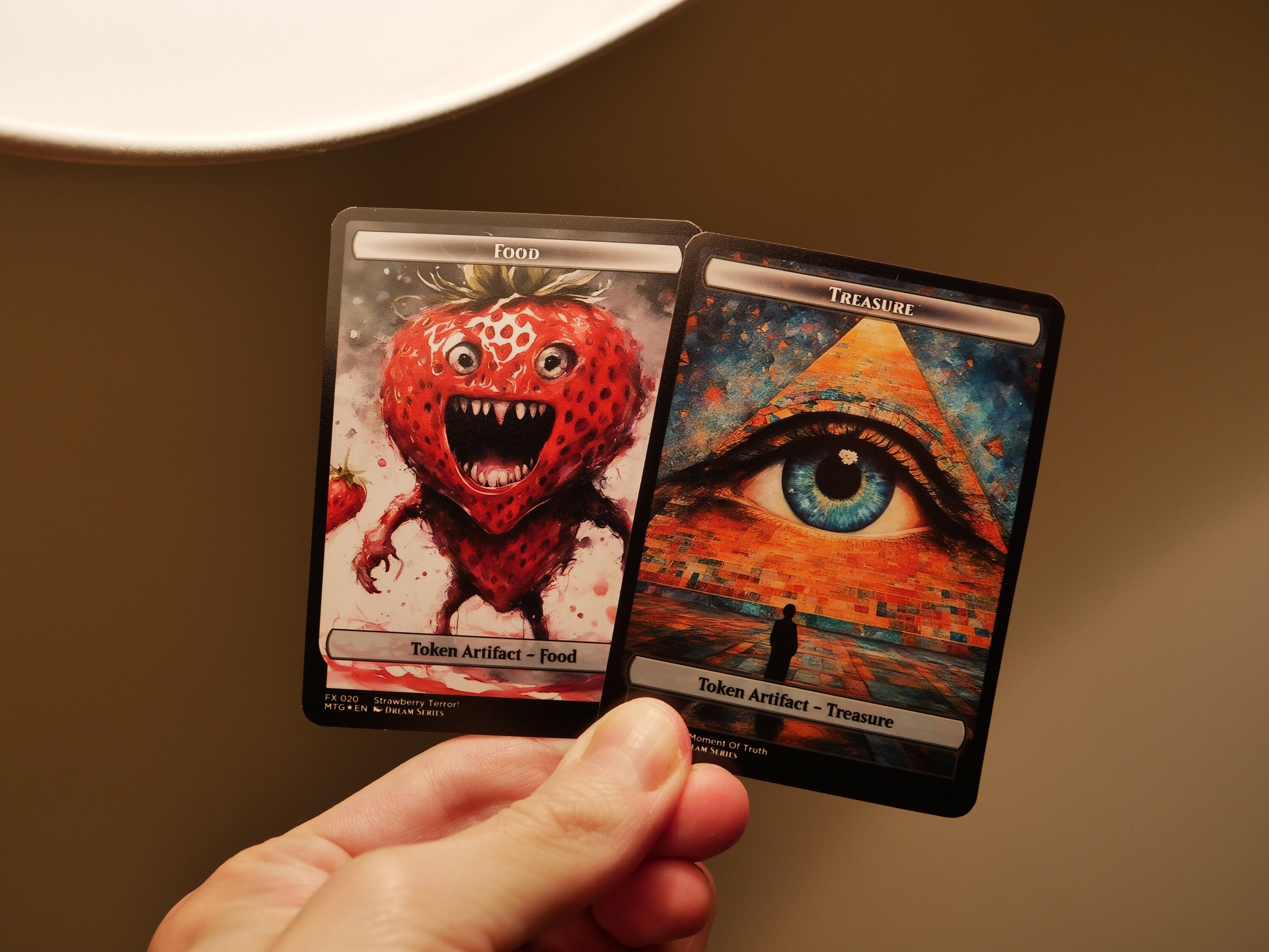 Fable of the Mirror-breaker Custom Art Goblin Shaman Token Canada MTG ...