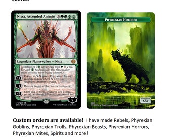 Mtg Horror Token - Etsy